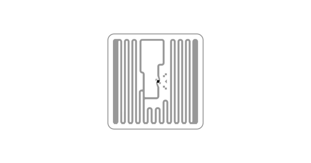 SQUARE - self-adhesive RFID UHF tag - ShopID